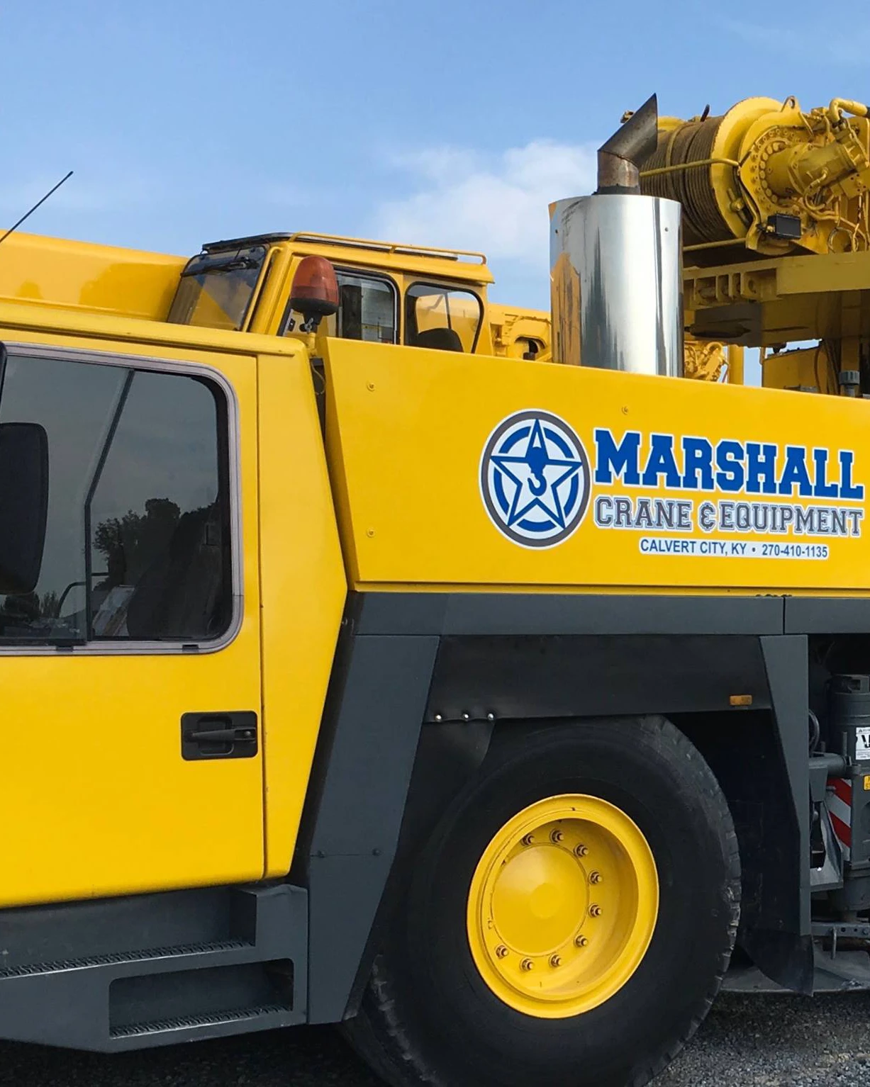 Marshall Crane & Equipment | Manned and Bare Crane Rental